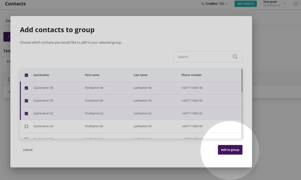 Contacts and Groups - Esendex Support