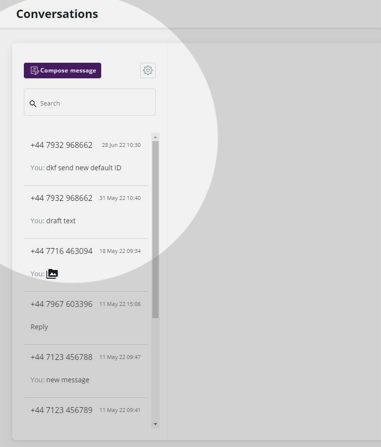 Inbound Messages and Conversations - Esendex Support