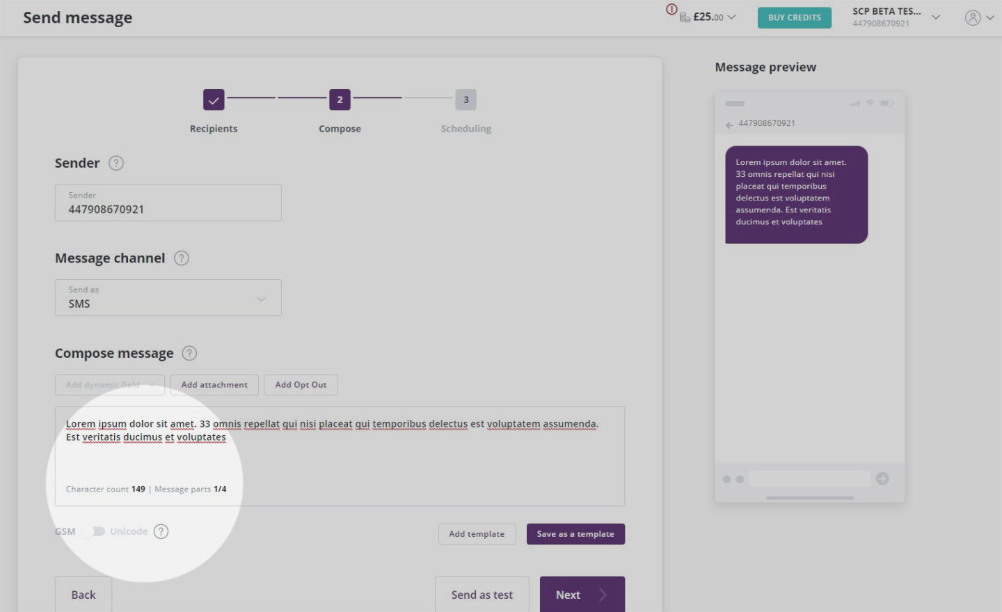 How to Build and Send an SMS Message - Esendex Support