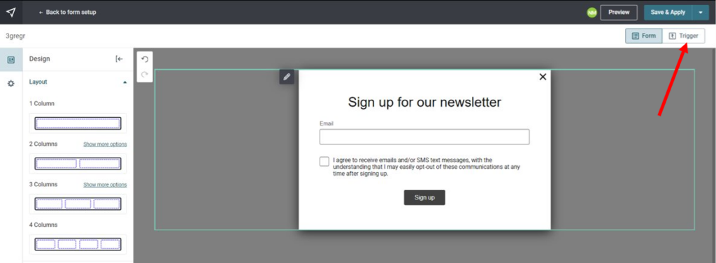 Subscription Form Builder - Esendex Support