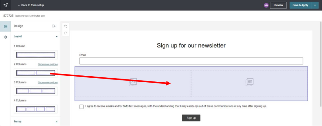 Subscription Form Builder - Esendex Support