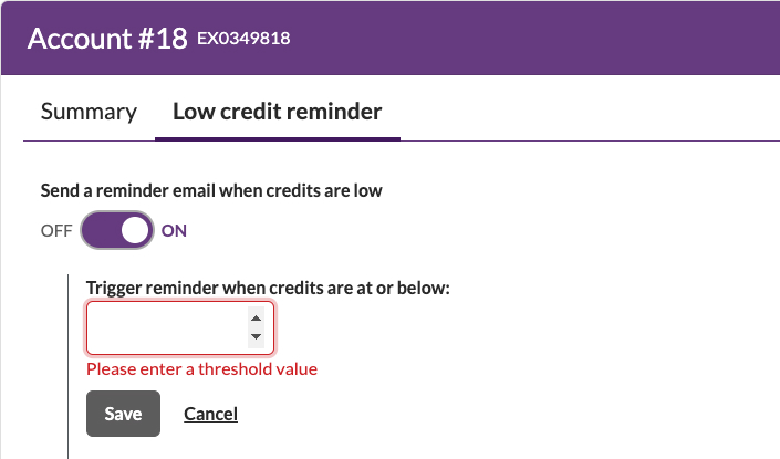 Customer Admin - Esendex Support