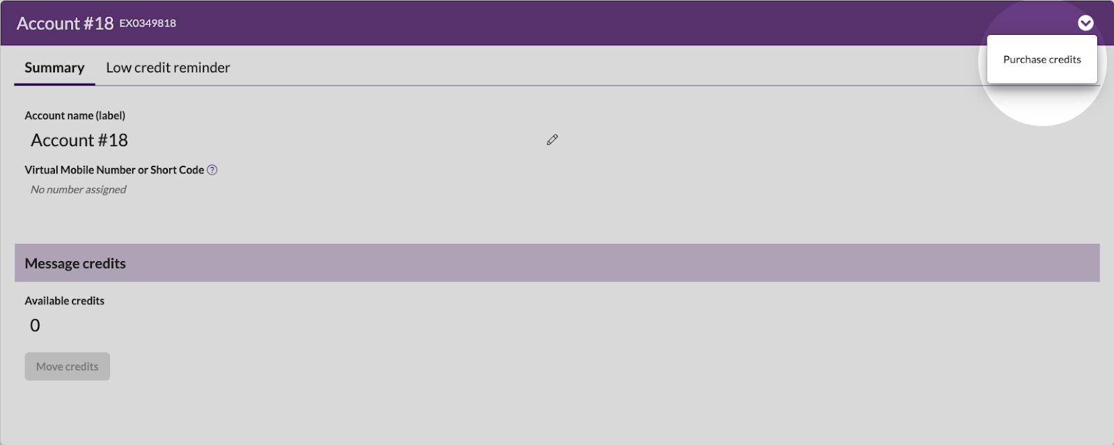 Customer Admin - Esendex Support